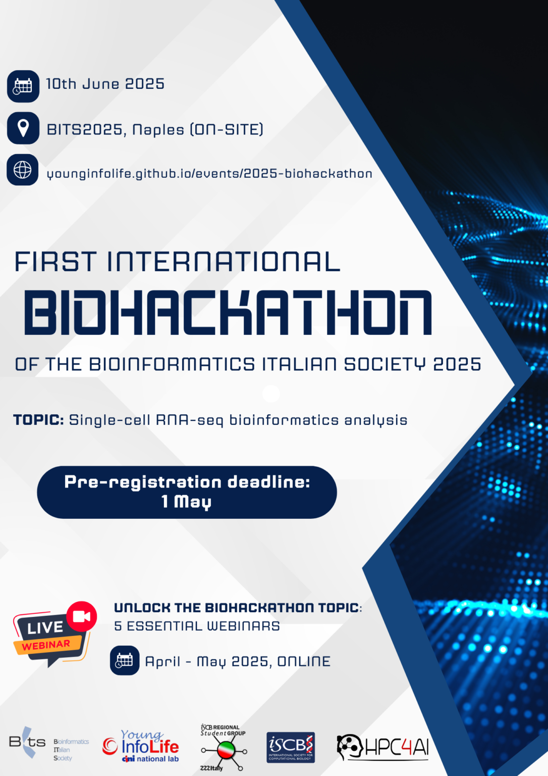 First International BioHackathon of BITS-2025 – Systems Biology and ...